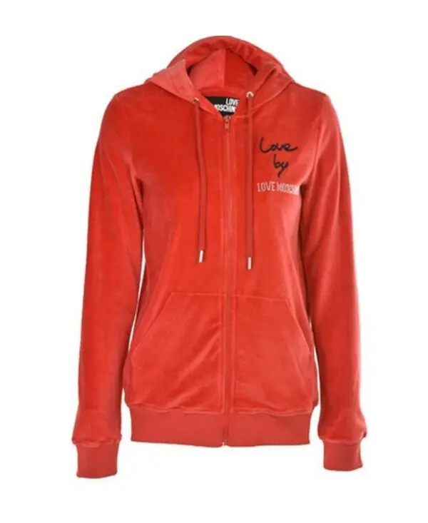 Moschino Printed Logo Zip-up Jacket