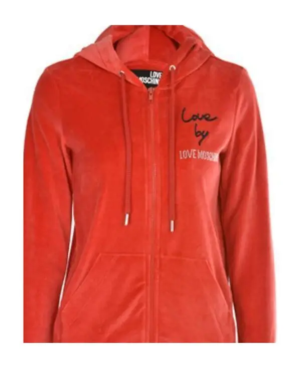 Moschino Printed Logo Zip-up Jacket