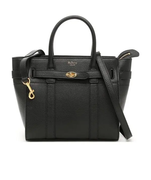 Mulberry Bayswater Mini Tote Bag - Black