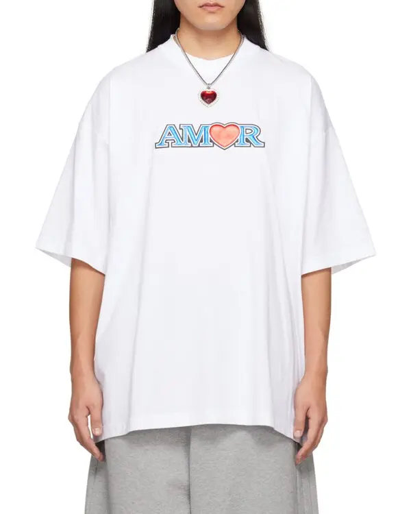 Vetements T-shirt With Round Neck And Short Sleeves