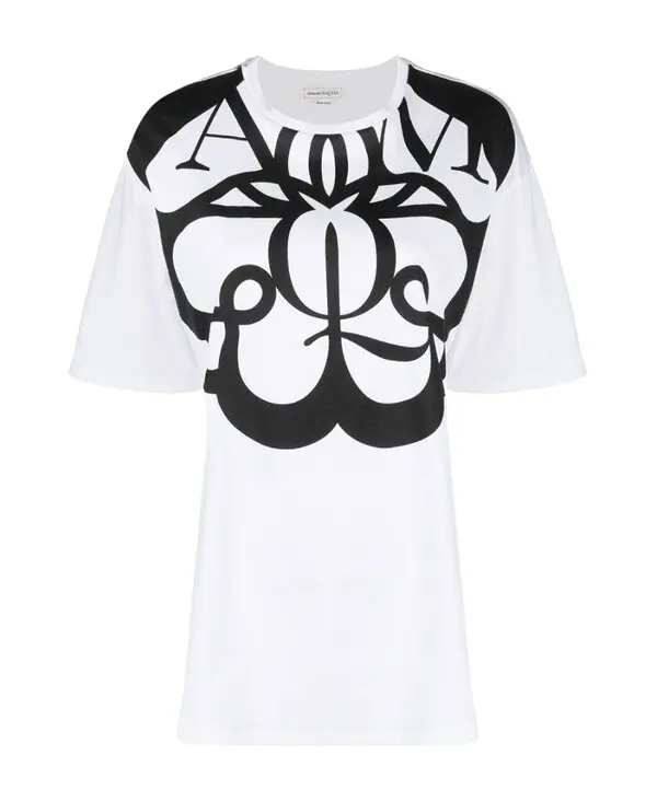 Alexander McQueen Printed Crewneck T-shirt