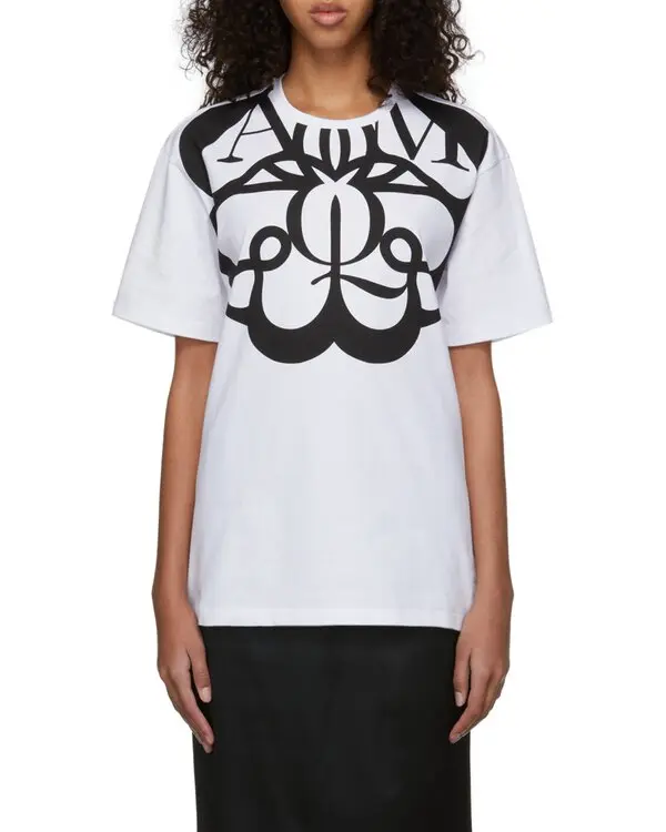Alexander McQueen Printed Crewneck T-shirt