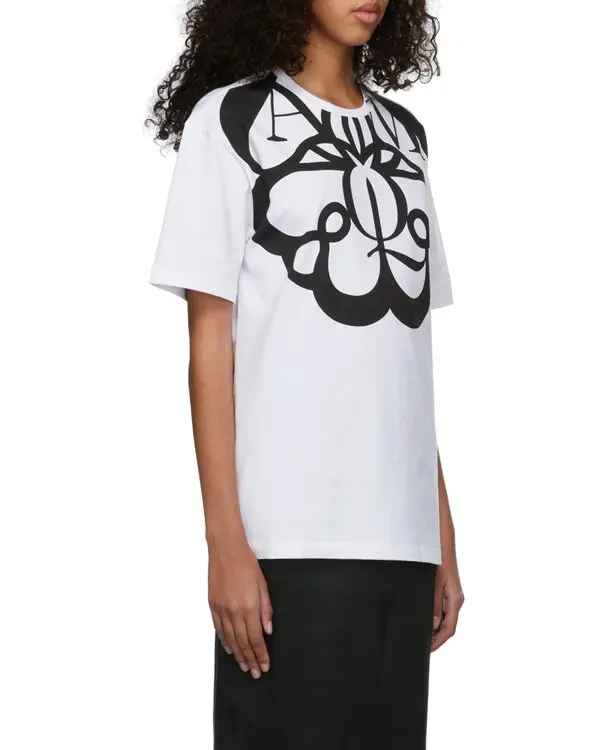 Alexander McQueen Printed Crewneck T-shirt