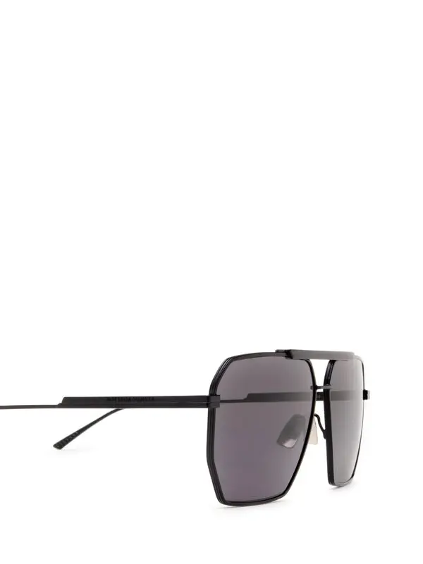 Bottega Veneta Geometric Border Sunglasses