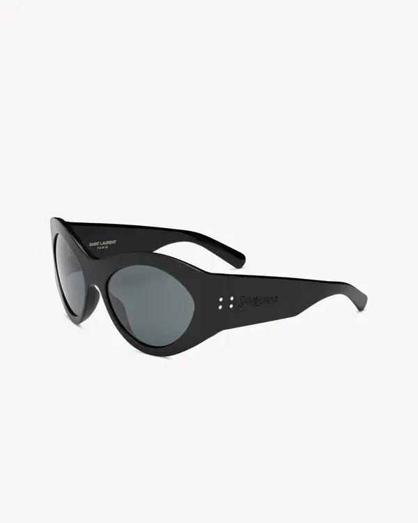Saint Laurent Butterfly Sunglasses - Black