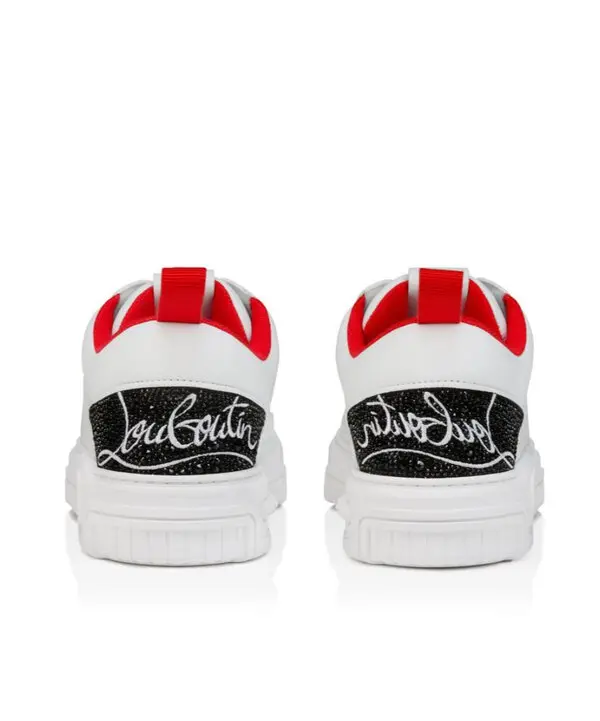CHRISTIAN LOUBOUTIN Astroloubi Fun Strass Low-top Sneakers