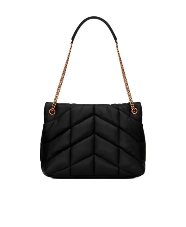 Saint Laurent Puffer Medium Shoulder Bag - Black