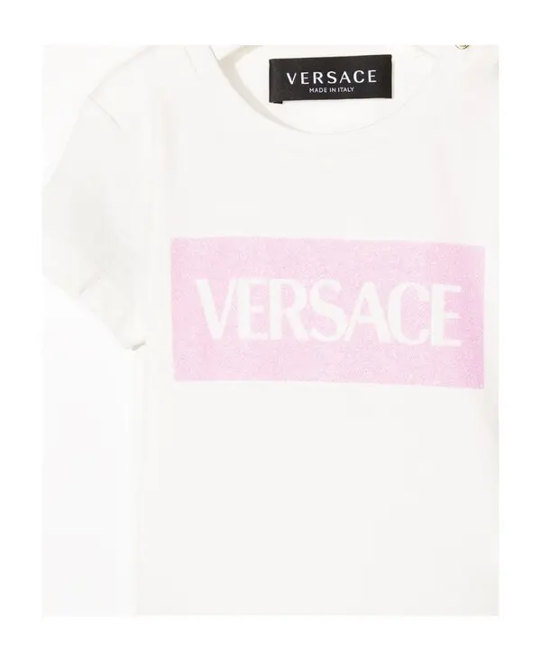 Versace Logo Print T-shirt