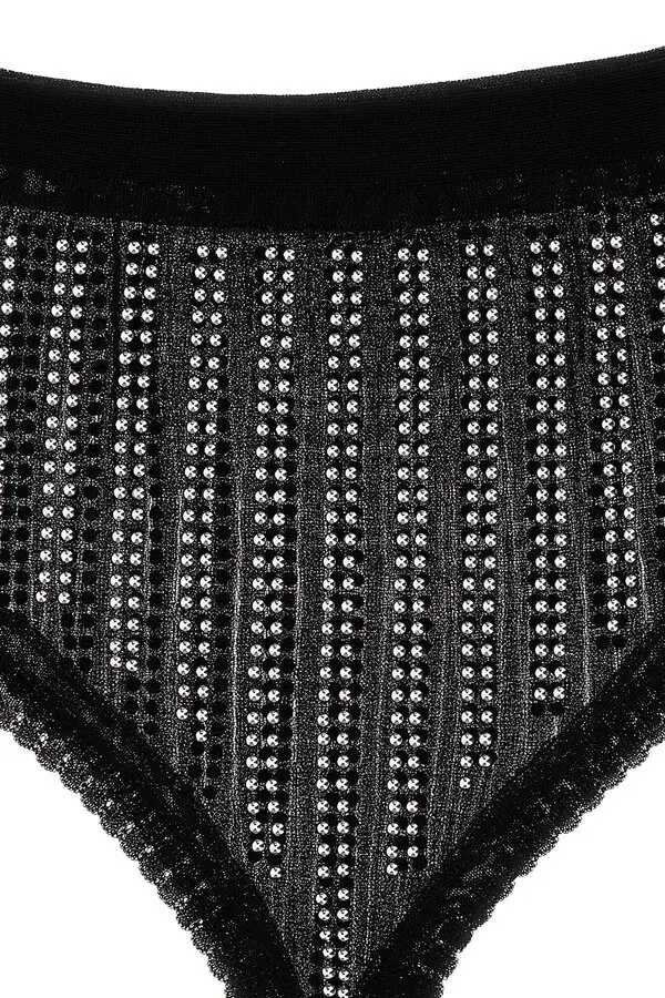 Rabanne Bead Embellished Stetched Briefs