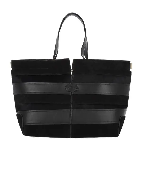 TOD'S Di Bag Folio Tote Bag - Black