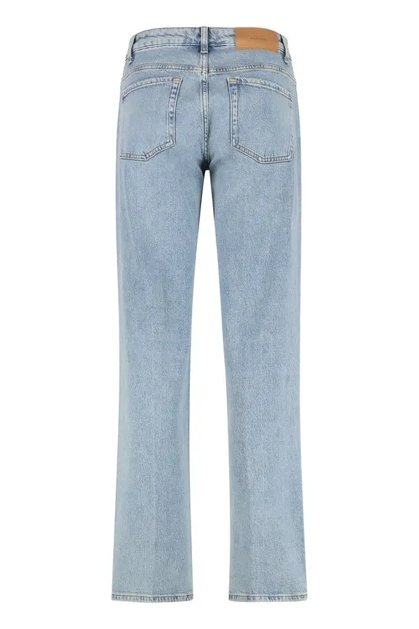 7 For All Mankind Calie Straight-leg Jeans