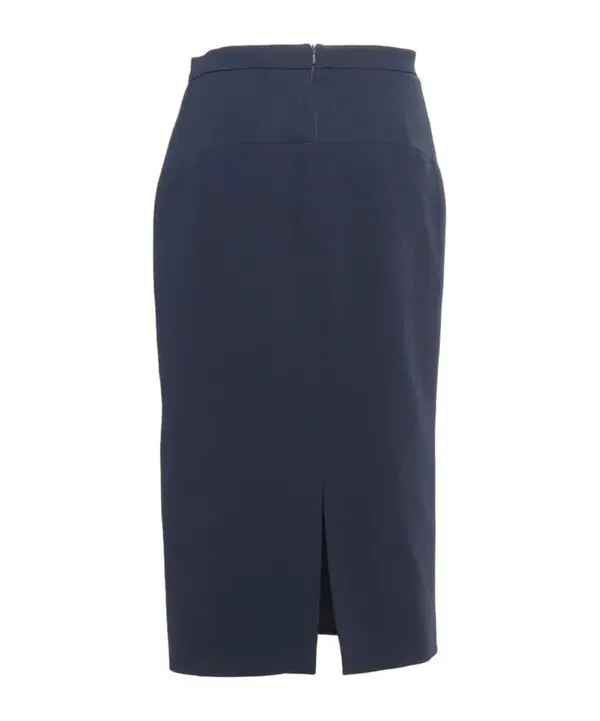 Max Mara Skipper High Waist Midi Skirt - Black