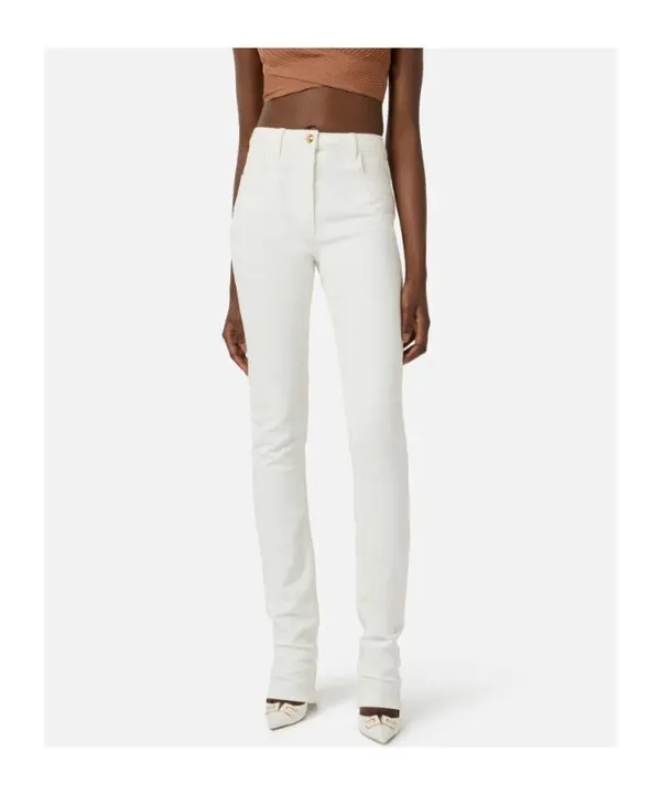 Elisabetta Franchi Jewel Padlock Jeans