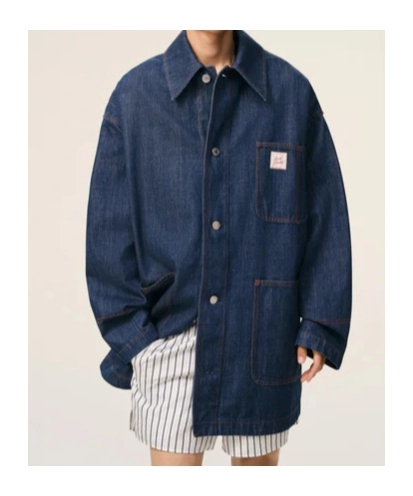 AMI Paris Heritage Label Worker Jacket