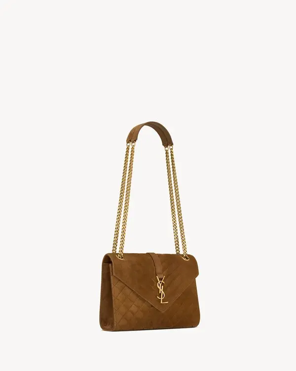 Saint Laurent Envelope Medium In Suede