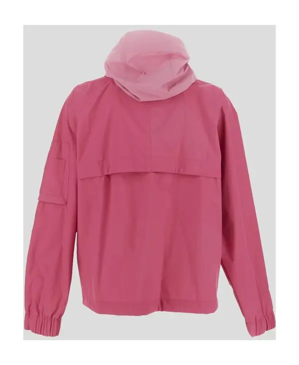 K-WAY Zip-up Hooded Jacket - Red