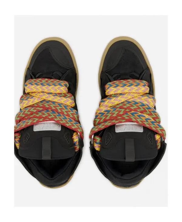 LANVIN Curb Low-top Sneakers - Black