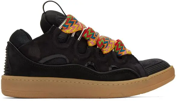LANVIN Curb Low-top Sneakers - Black