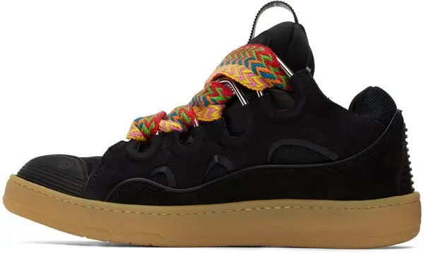 LANVIN Curb Low-top Sneakers - Black