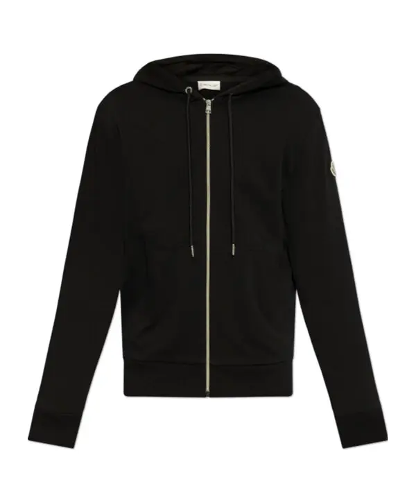 Moncler Zip-up Hooded Cardigan