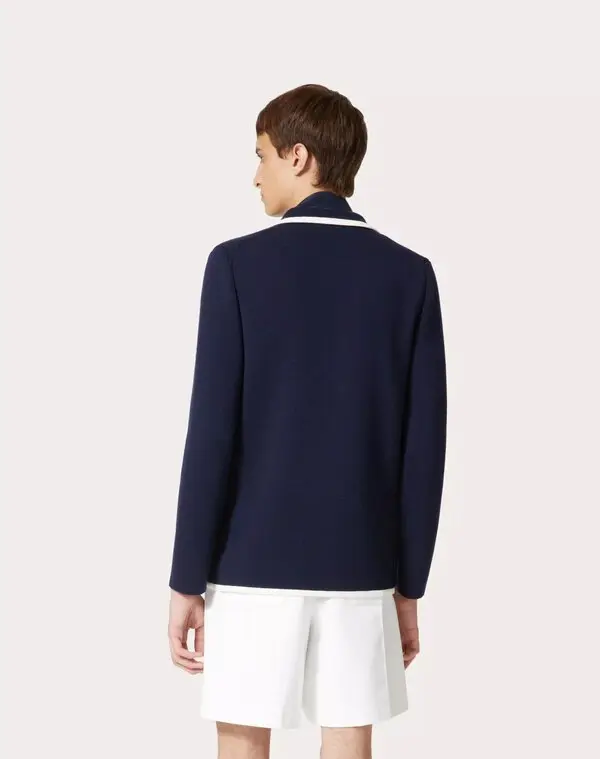 Valentino Garavani V-gold Double-breasted Jacket