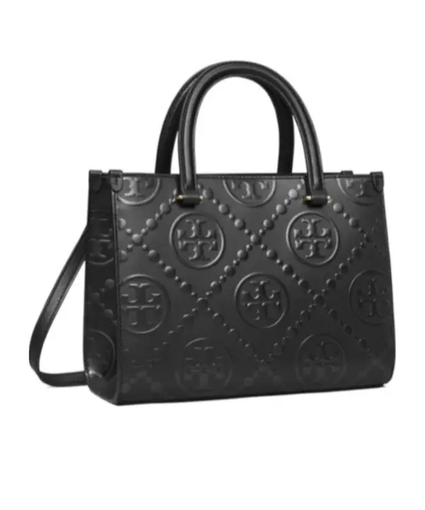Tory Burch T Monogram Embossed Tote Bag