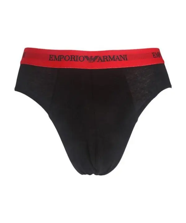 Emporio Armani Triangular Logo Underwear - Black