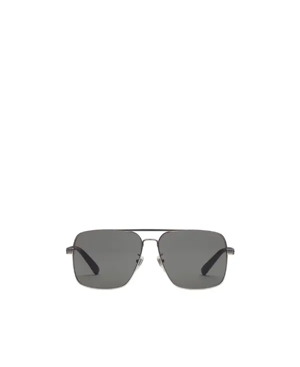Gucci Navigator Frame Sunglasses - Gray