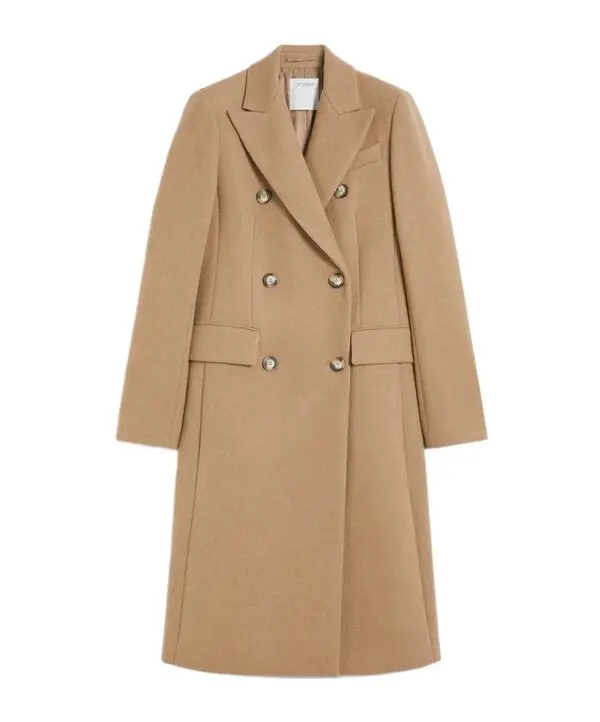 Sportmax Belted Trench Coat - Camel