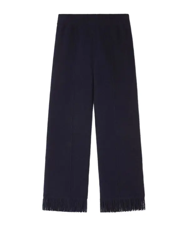 Alanui Fringe-detail Trousers - Black