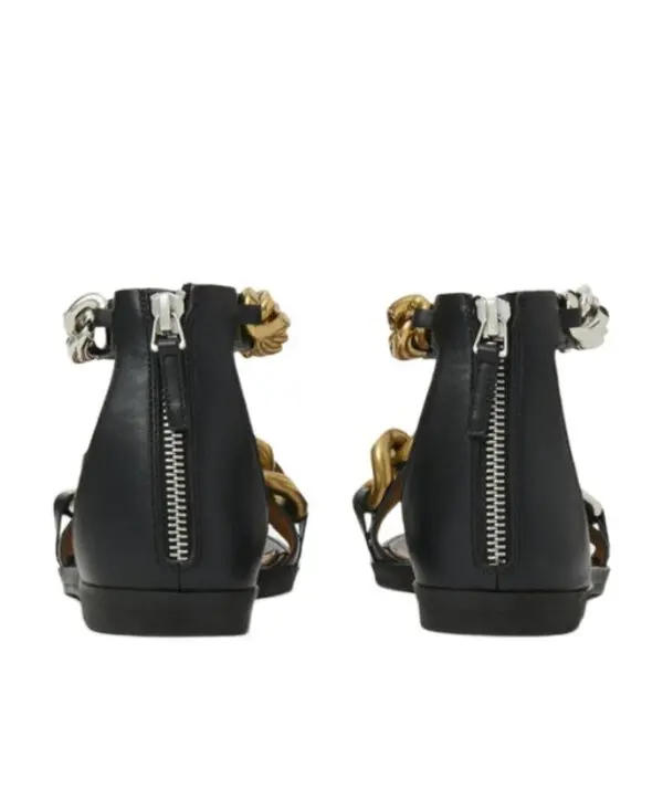 Stella McCartney Chain Link Falabella Flat Sandals