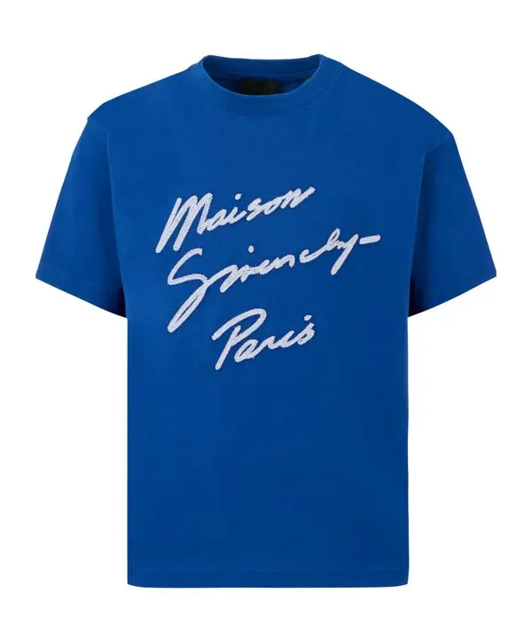 Givenchy 4g Print Short Sleeve T-shirt - Blue