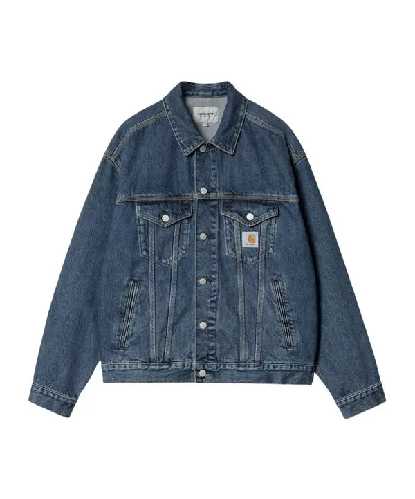 Carhartt Work In Progress Helston Denim Jacket - Blue