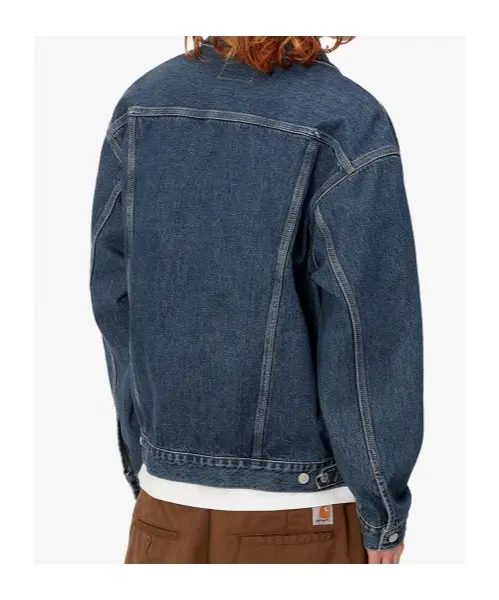 Carhartt Work In Progress Helston Denim Jacket - Blue