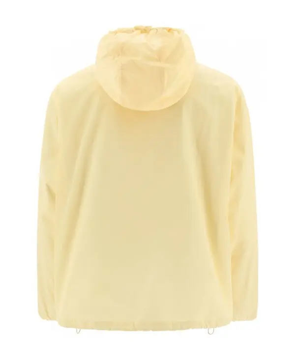 JIL SANDER Zip-up Drawstring Hooded Jacket - Nude