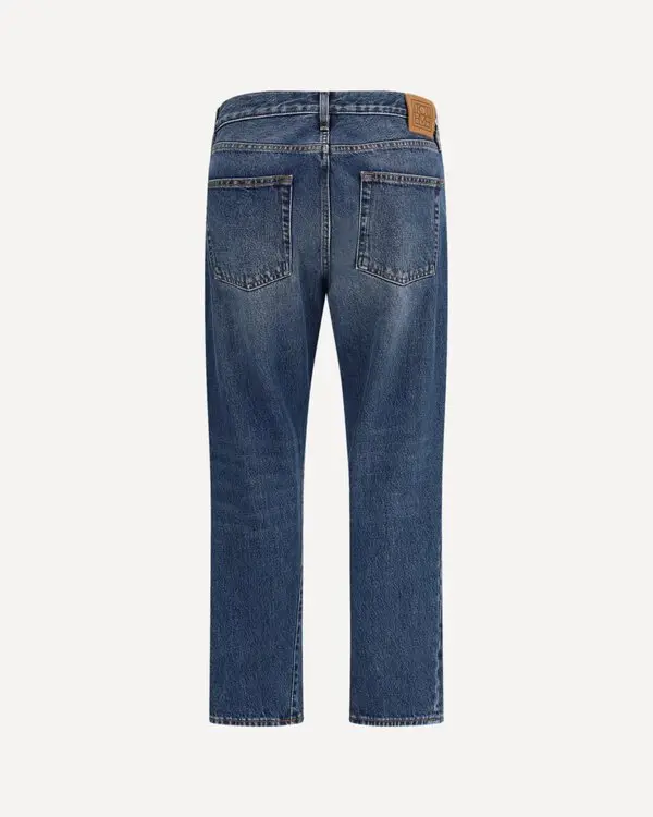 TOTEME Washed-effect Twisted-seam Jeans