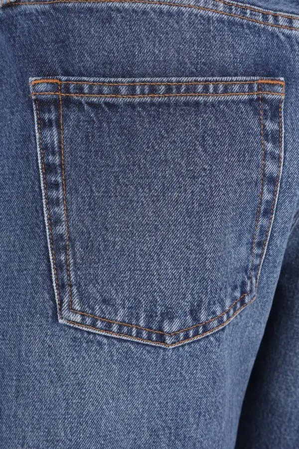 TOTEME Washed-effect Twisted-seam Jeans