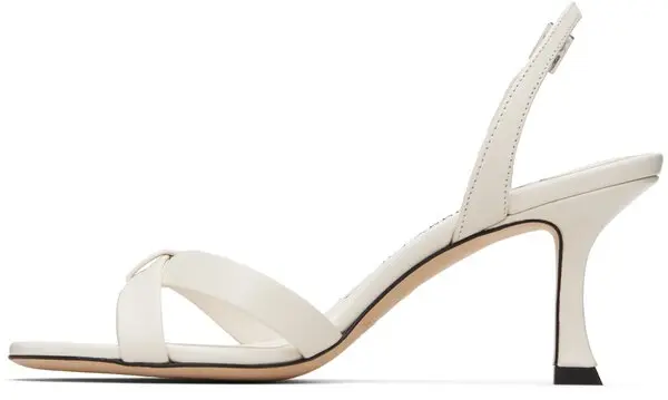JIMMY CHOO Elsy 70 High-heeled Sandals - Latte
