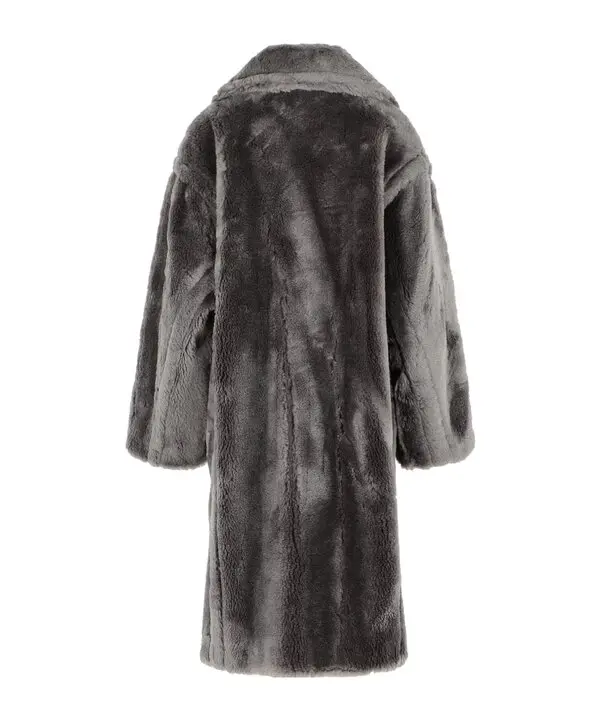 STAND STUDIO Double-breasted Coat - Black