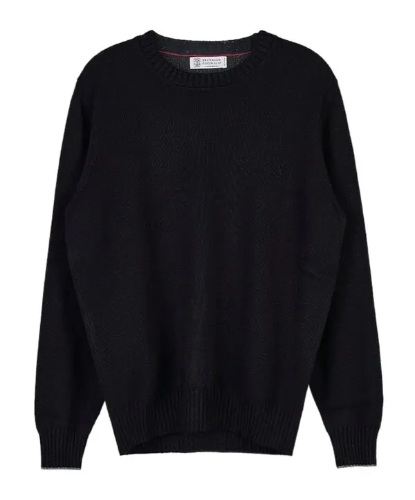 Brunello Cucinelli Long-sleeved Sweater - Black