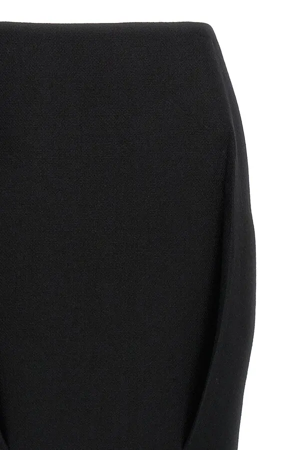Prada High-waist Belted Skirt