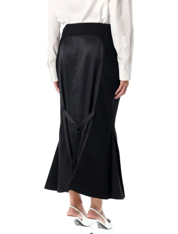 Prada High-waist Belted Skirt