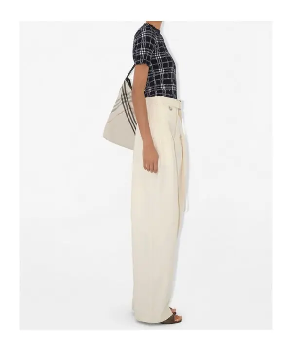 Burberry Checked Knitted Top
