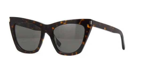 Saint Laurent Kate Cat-eye Sunglasses - Black