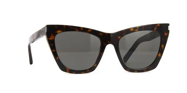Saint Laurent Kate Cat-eye Sunglasses - Black