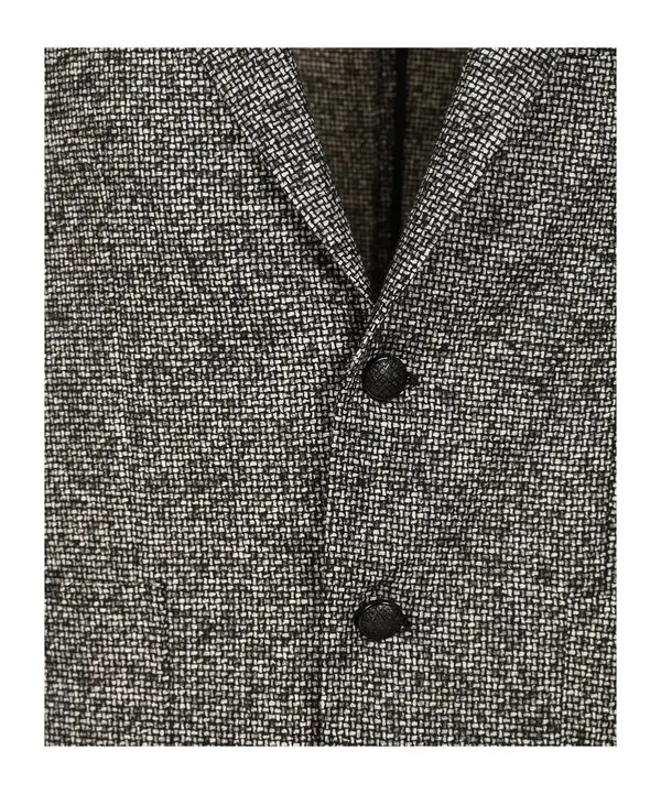 Tagliatore Textured Two-button Blazer - Black