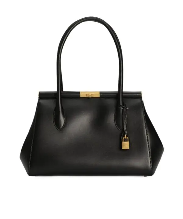 Dolce & Gabbana Marlene Turn-lock Handbag - Black