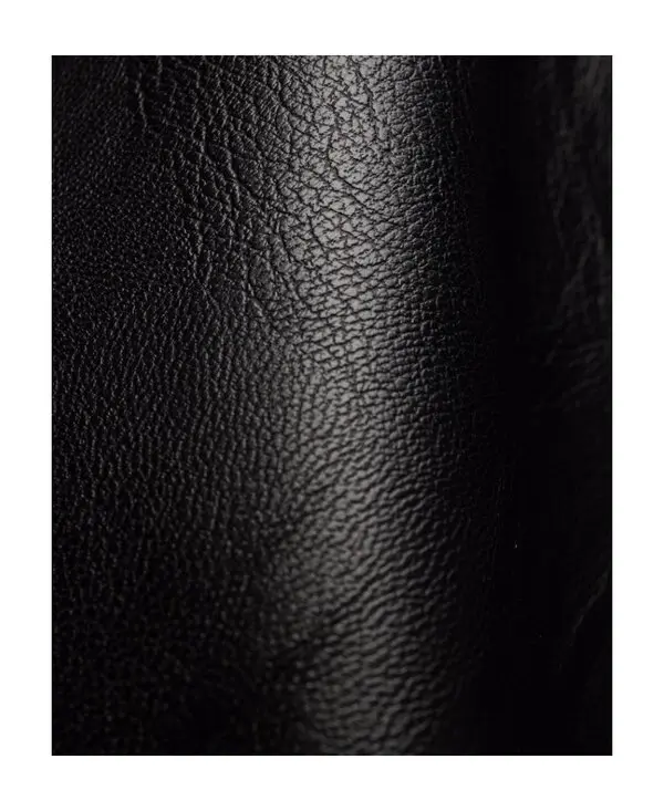 Stella McCartney Logo Waistband Faux-leather Culottes - Black