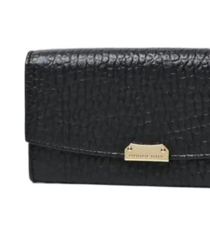 Burberry Logo Long Purse - Black