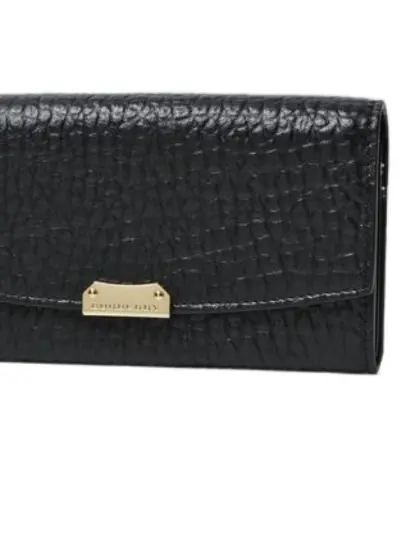 Burberry Logo Long Purse - Black
